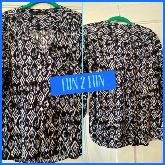 fun 2 fun | Tops | Ladies Blouse Fun2fun | Poshmark